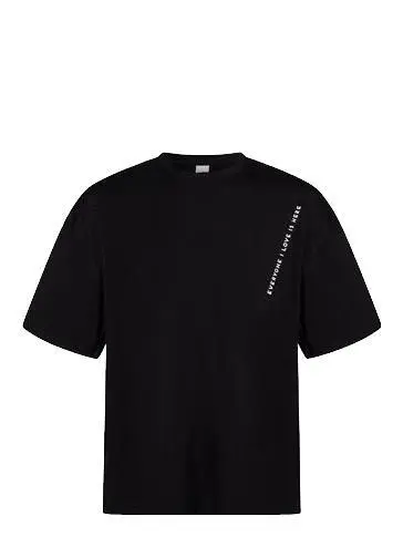 WHY NOT BRAND T-shirt Size Cotton - Black