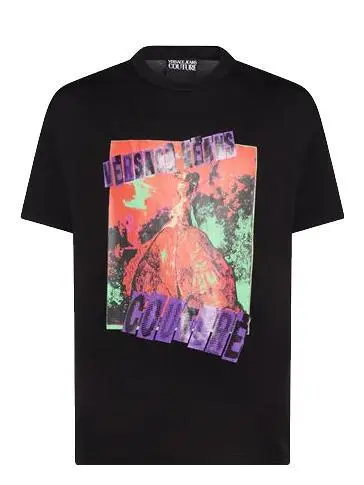 Versace T-shirt Size Cotton - Black