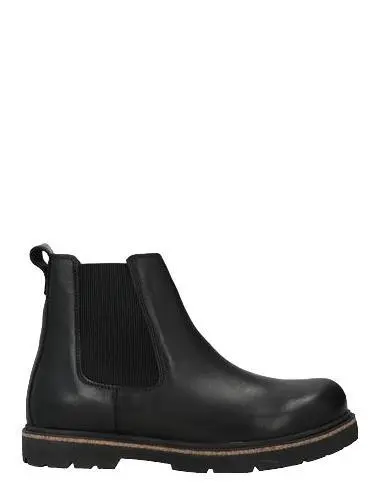 BIRKENSTOCK Dark Leather Chelsea Boots - Brown