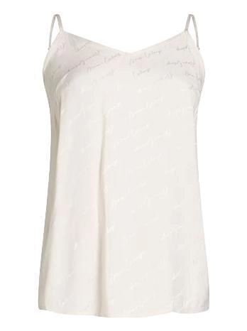 Armani Exchange Sleeveless V-neck Camisole - Ivory
