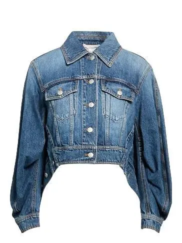 Alexander McQueen Cotton Denim Trucker Jacket - Blue