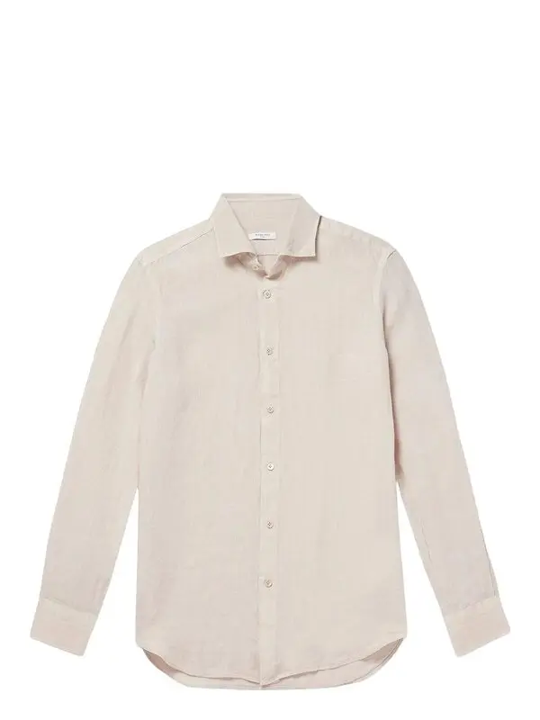Boglioli Linen Shirt - Neutral