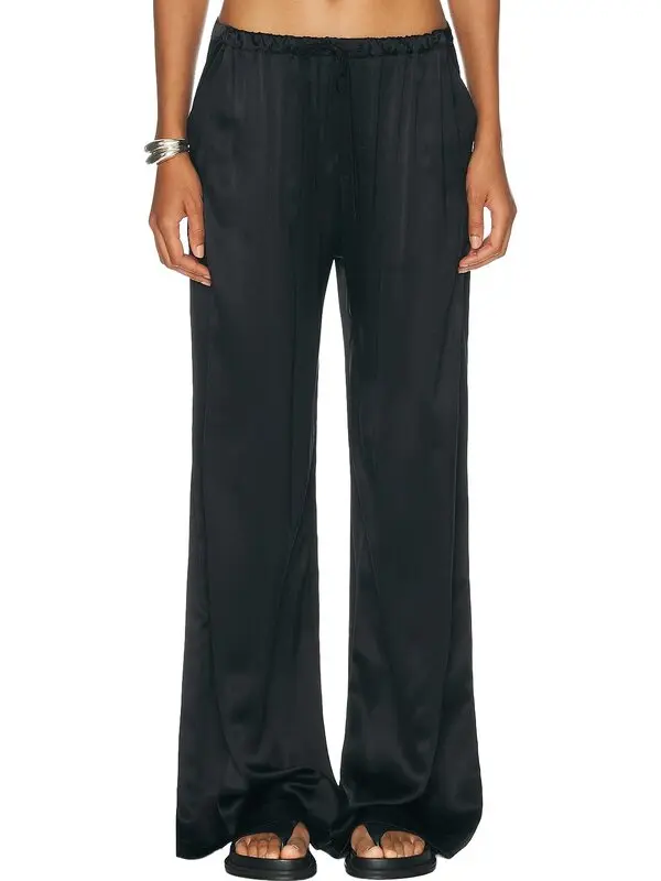 Sablyn Gemma Silk Pull-on Pant - Black