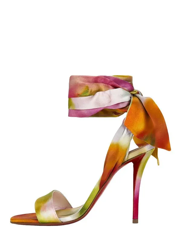 CHRISTIAN LOUBOUTIN Miss Z Sandal Du Desert 100 - Multi