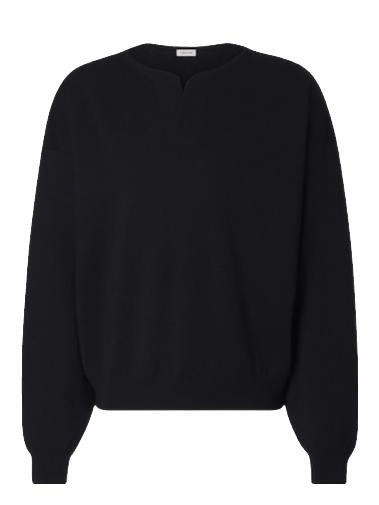 Fear Of God Virgin Wool V-neck Sweater - Black