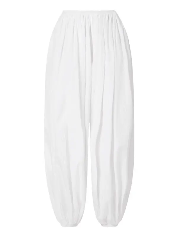 Alaïa Openwork Balloon Pants - No