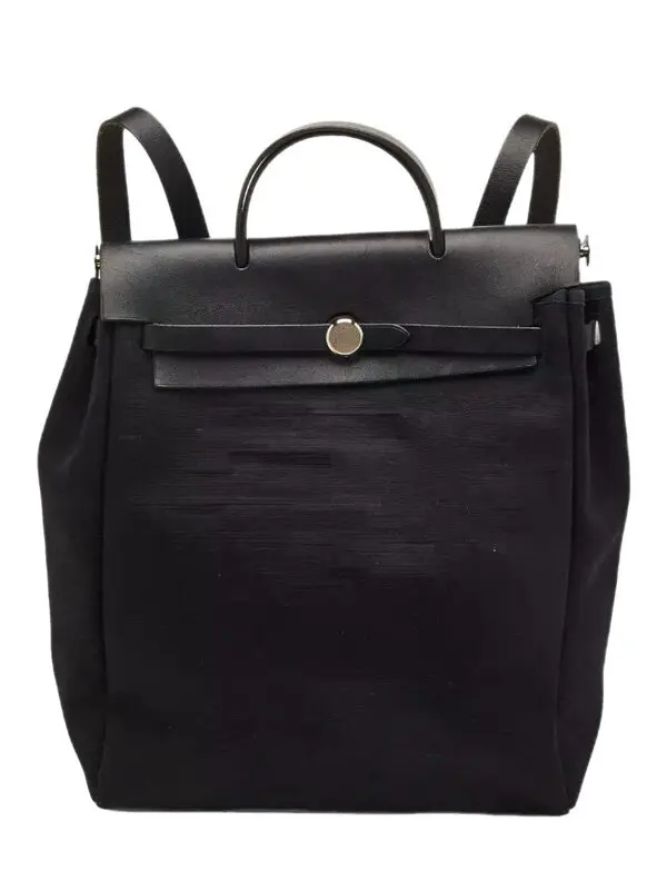 Hermès Herbag Backpack - Black