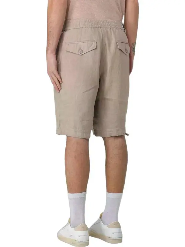 BLAUER. Elasticated Cargo Shorts - Neutrals