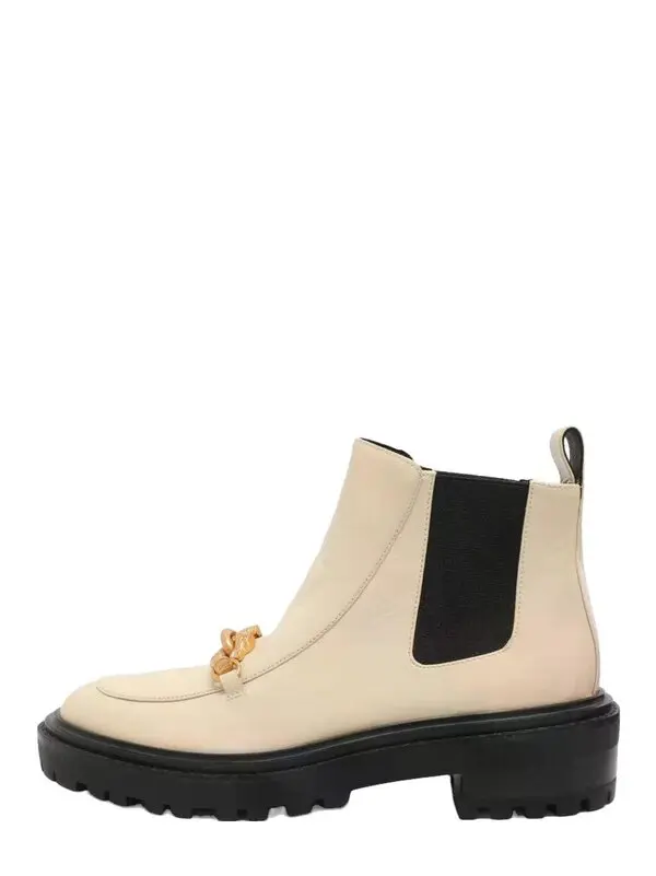 Tory Burch Jessa Chelsea Boots - Neutrals