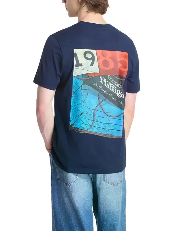 Tommy Hilfiger Graphic-print T-shirt - Blue