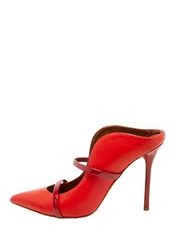 MALONE SOULIERS Maureen Pointed-toe Mules - Red