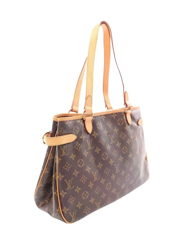 LOUIS VUITTON Monogram Batignolles Horizontal Tote Bag - Brown