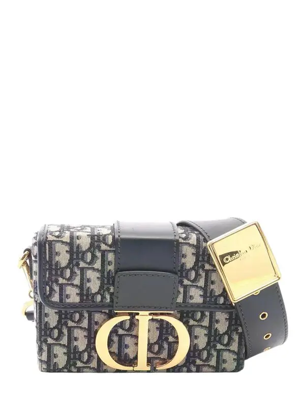 Dior 30 Montaigne Box Bag - Blue