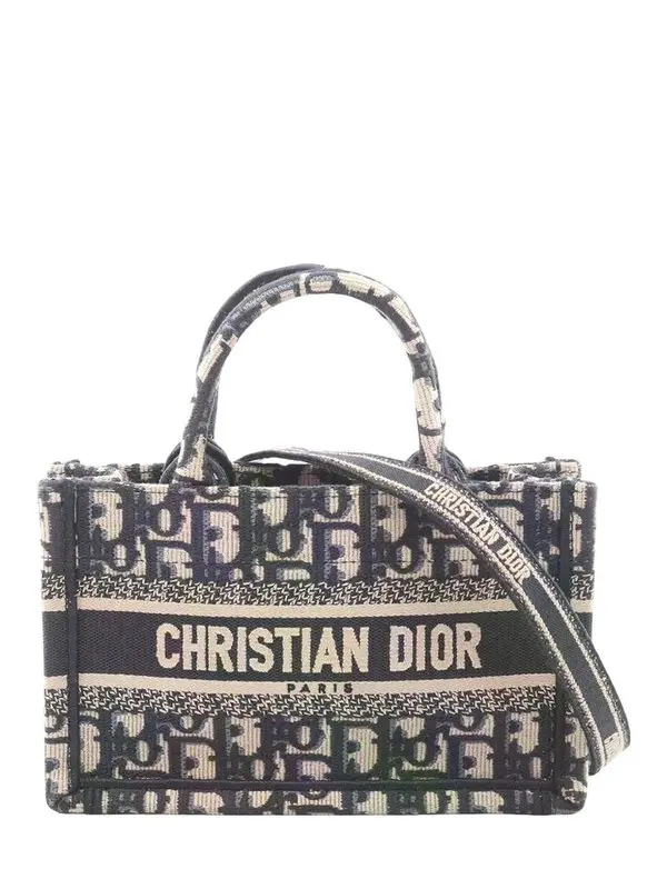 Dior Mini Book Tote Bag - Neutrals