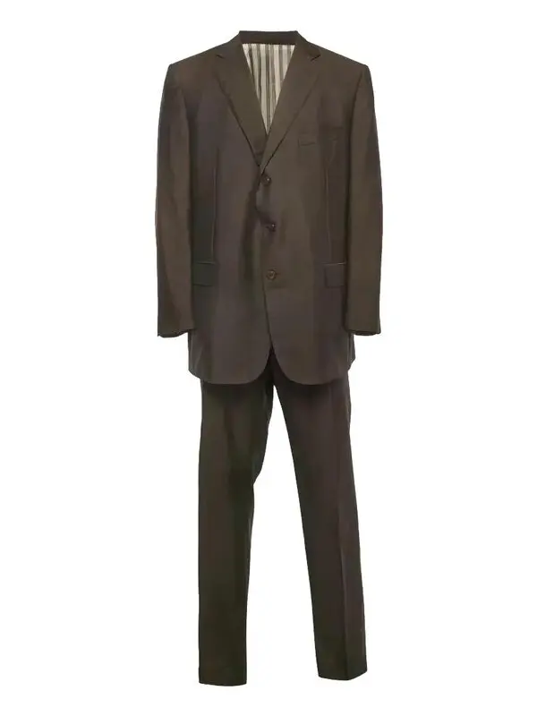Ermenegildo Zegna Single-breasted Suit - Brown