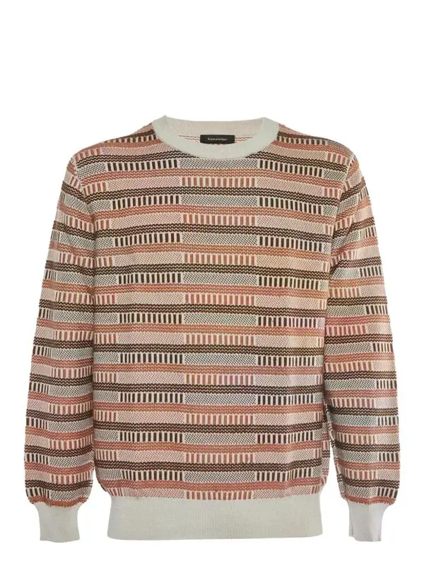 Ermenegildo Zegna Crew Neck Sweater - Brown