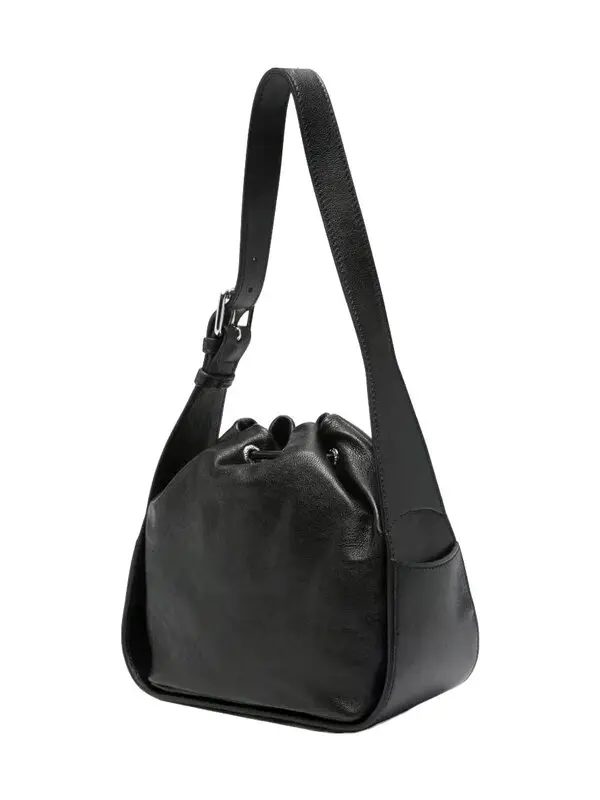 VIVIENNE WESTWOOD Stacey Leather Bucket Bag - Black