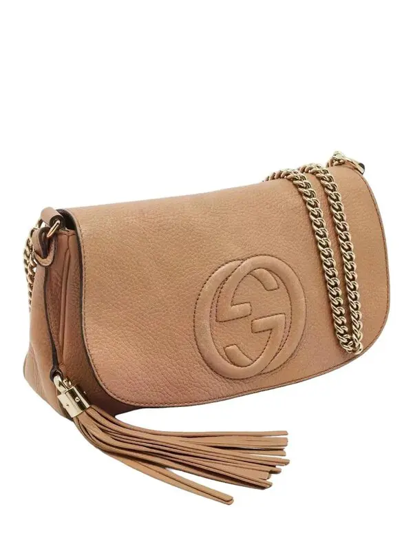 Gucci Soho Disco Tassel Crossbody Bag - Neutrals