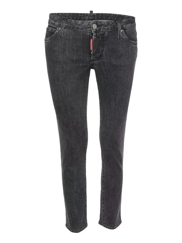 Dsquared2 Low-waist Jeans - Black