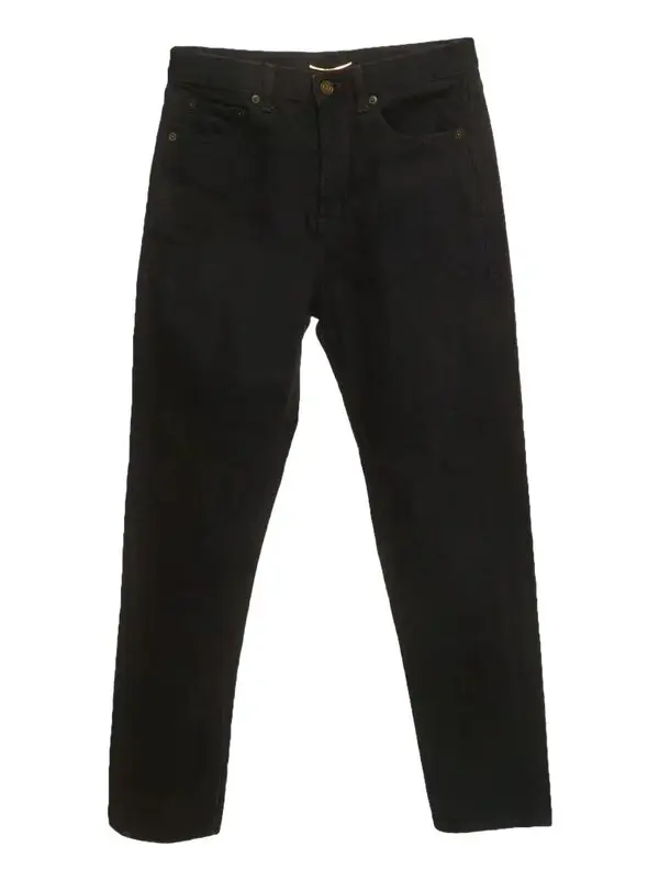 Saint Laurent Straight-leg Jeans - Black