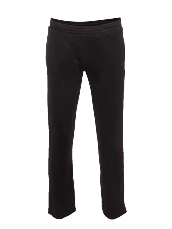 Valentino Garavani Vltn-logo Straight-leg Trousers - Black