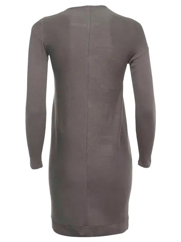 Brunello Cucinelli Pleated Knit Dress - Grey