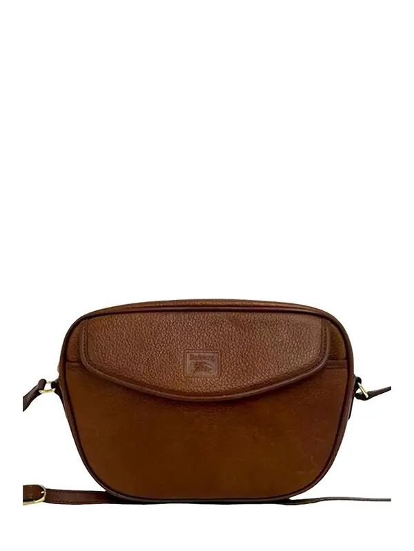 Burberry 20th Century Leather Crossbody Bag - Brown