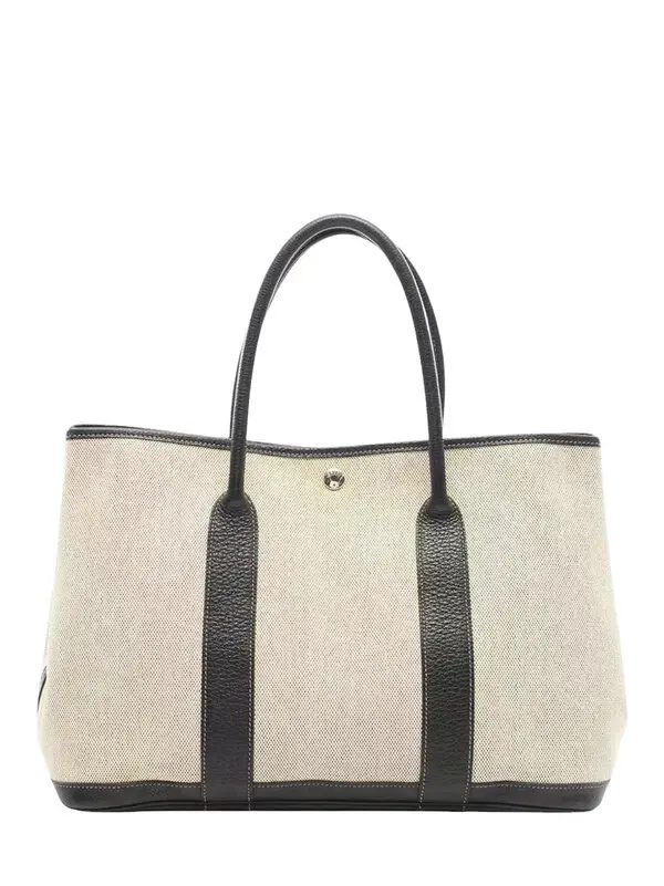 Hermès Toile And Negonda Garden Party 36 Tote Bag - Neutrals