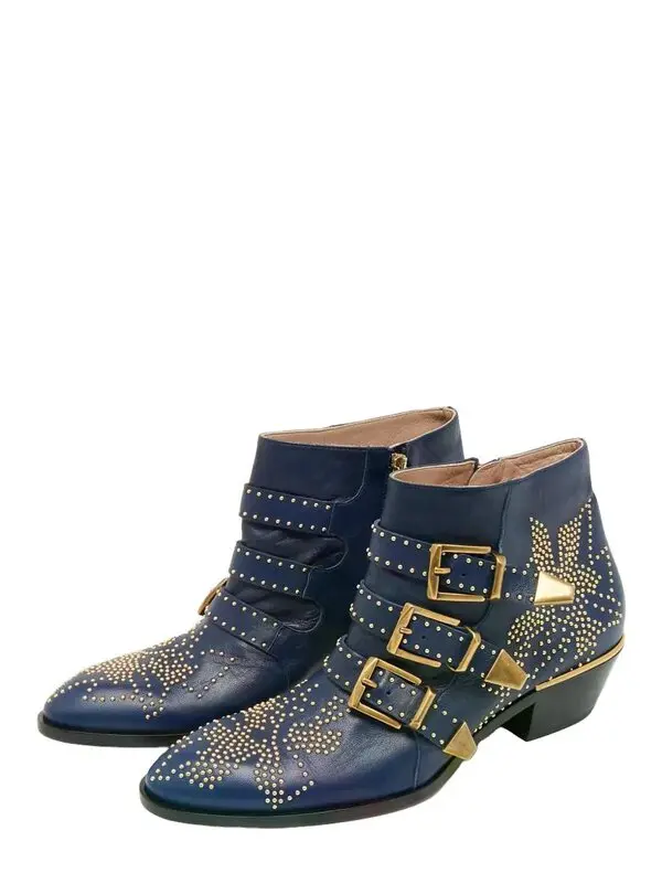 Chloé Susanna Ankle Boots - Blue