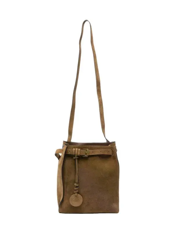 Mulberry Mini Buckle-detail Cross Body Bag - Brown