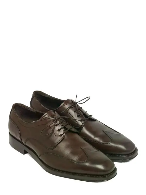 FERRAGAMO Alicante Derby Shoes - Brown