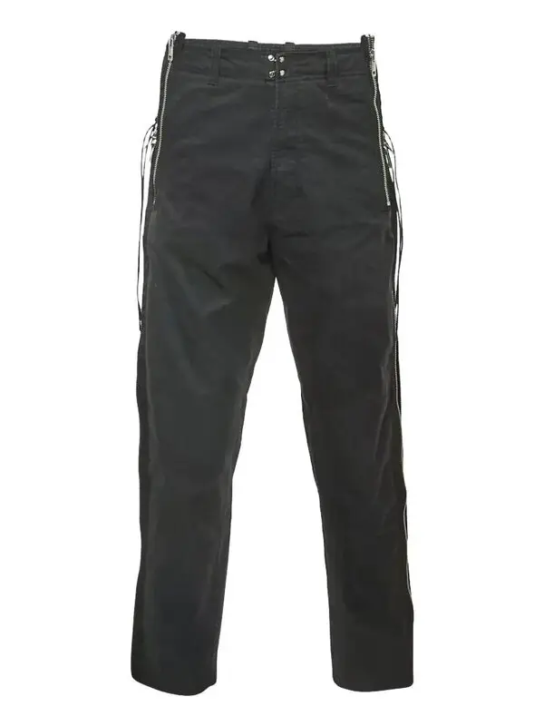 DIESEL® Zip-detail Trousers - Black