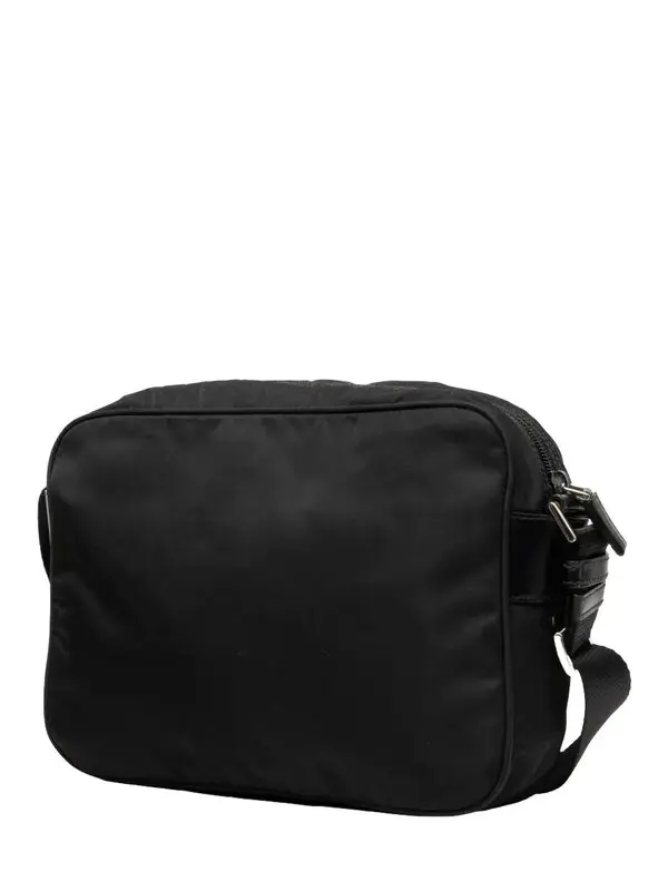 Prada Tessuto Camera Bag Crossbody Bag - Black