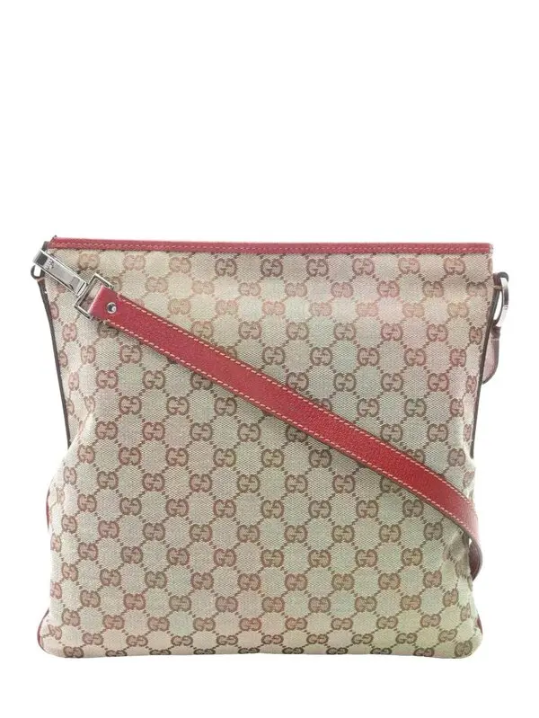 Gucci Gg Canvas Crossbody Bag - Neutrals