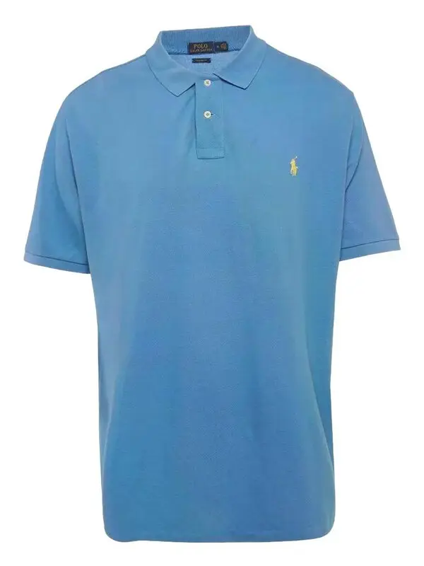 Polo Ralph Lauren Logo-embroidered Polo Shirt - Blue