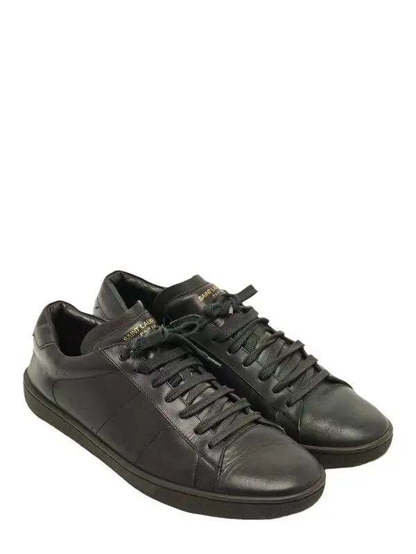 Saint Laurent Court Classic Sneakers - Black