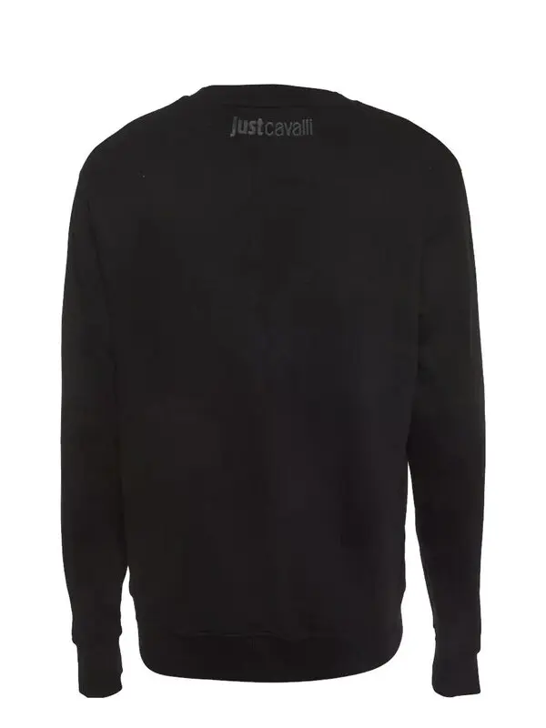 Just Cavalli Skull Print Sweatshirt - Black