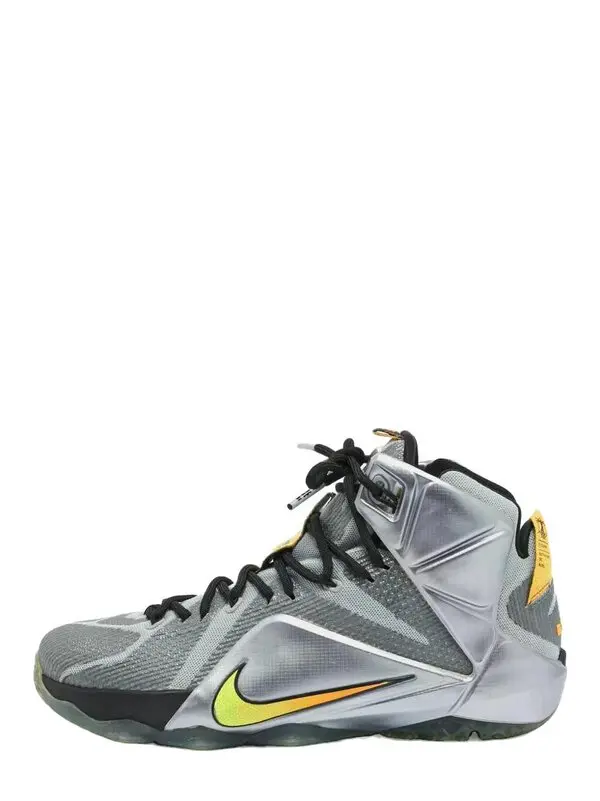 Nike Lebron 12 Flight High-top Sneakers - Grey