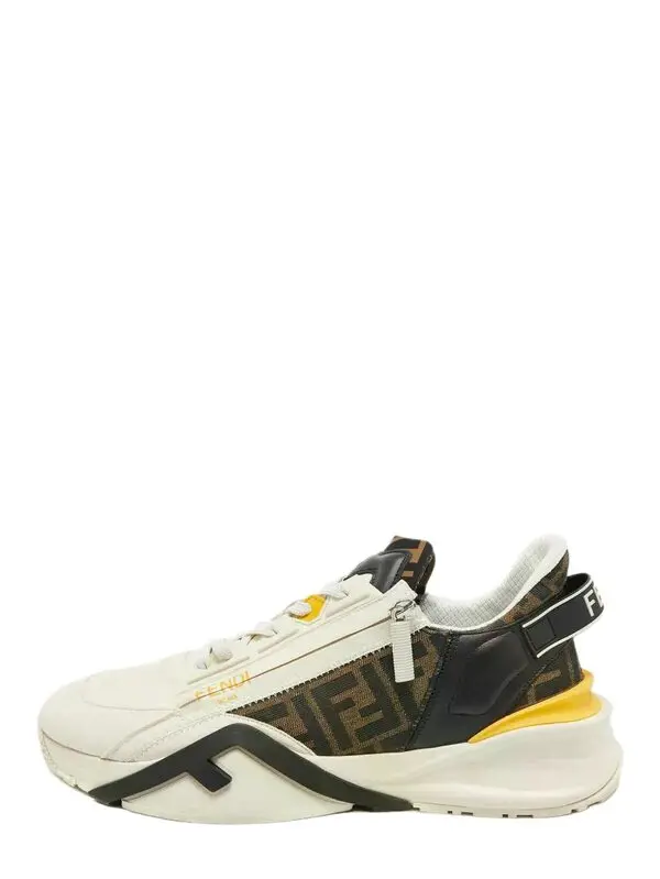 Fendi Flow Ff Zucca Sneakers - Neutrals