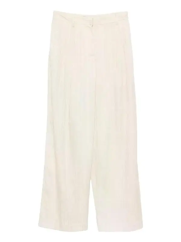 Simkhai Grace Wide-leg Trousers - Neutrals