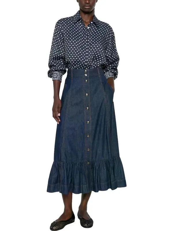Maje Long-sleeve Shirt - Blue