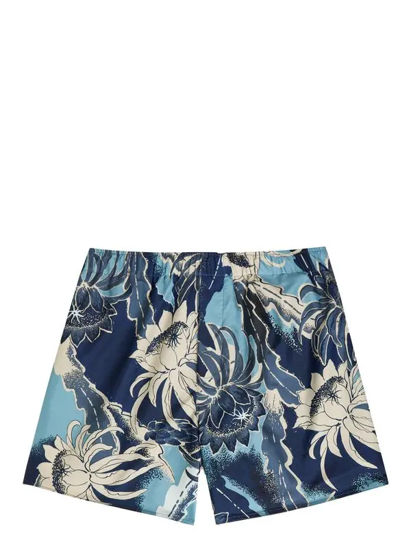 JW Anderson Hawaiian Printed Shell Swim Shorts - Multicoloured 1