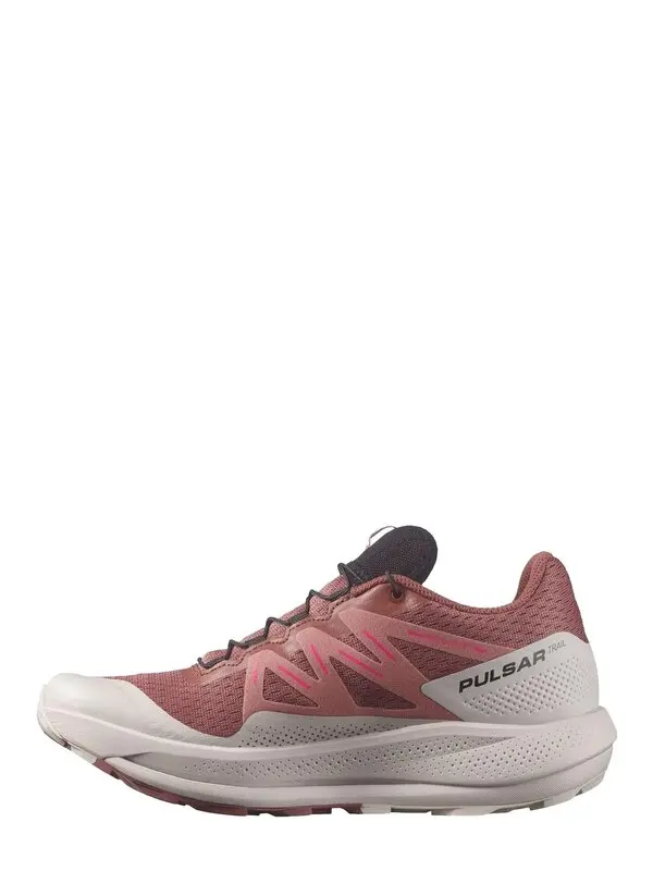 SALOMON Pulsar Trail Athletic Sneakers - White/red