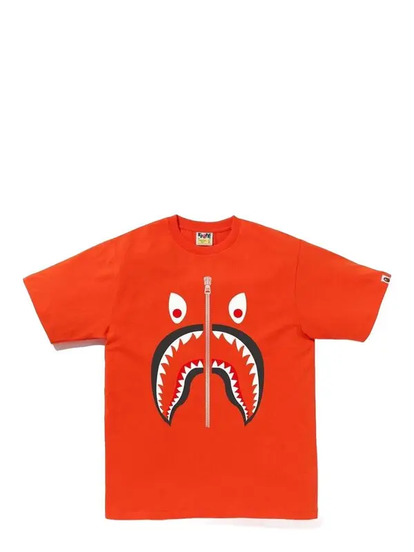 A BATHING APE Mad Shark T-shirt - Orange