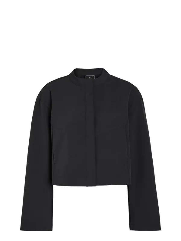 Nike 24.7 Perfectstretch Dri-fit Cropped Jacket - Black