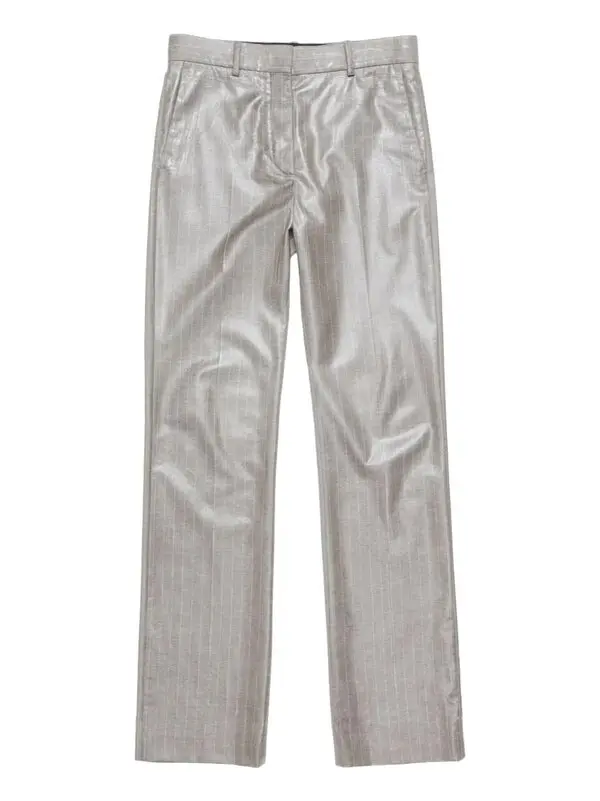 Acne Studios Pinstripe Tailored Trousers - Gray
