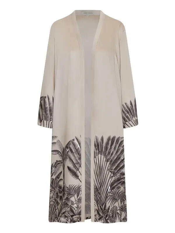 ANDRES OTALORA Eos Printed Robe - Print