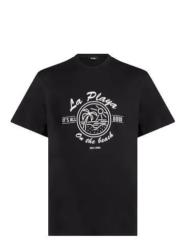 ONLY & SONS T-shirt Size Organic Cotton - Black