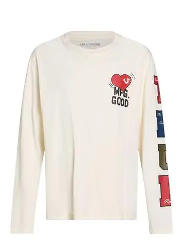 True Religion T-shirt Size Cotton - White