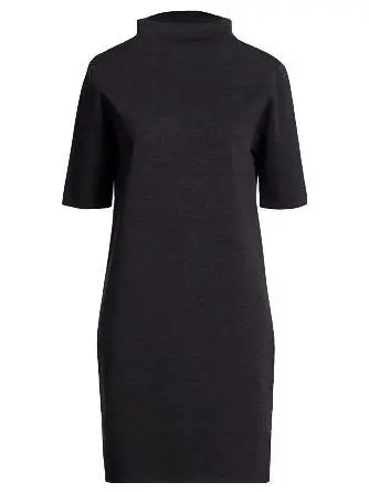 Alpha Studio Merino Wool Mini Dress - Grey